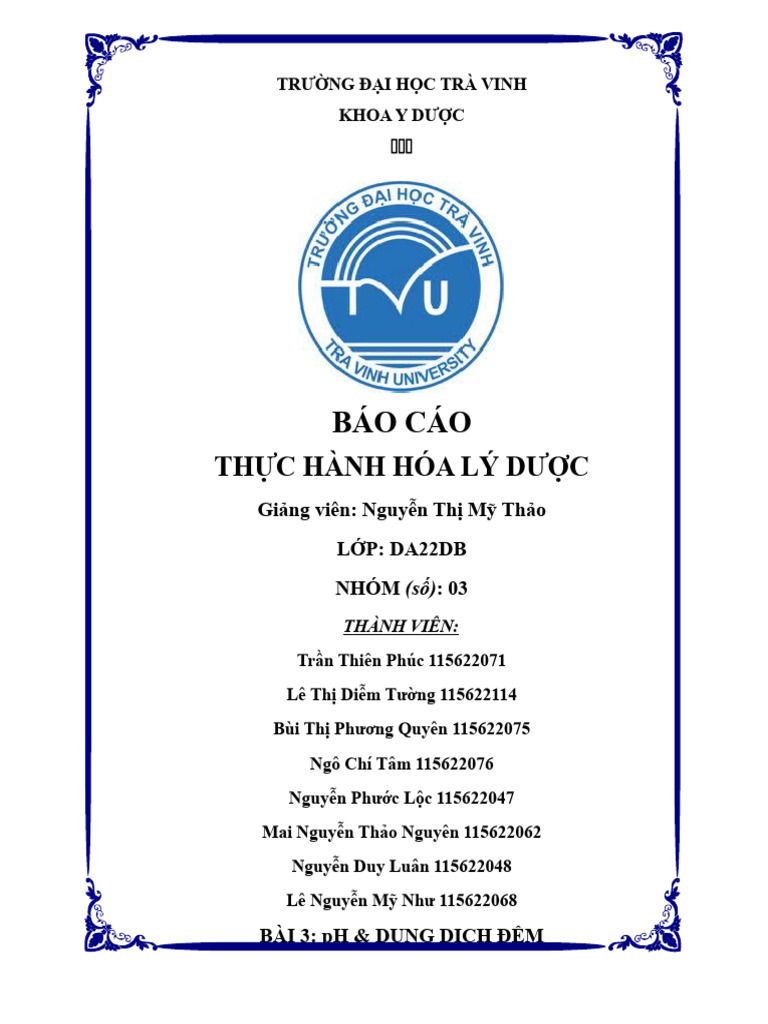 BC HLD Bài 3 cô Thảo | PDF