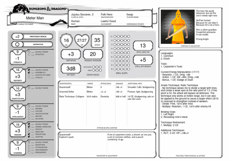 Meter Man Level 3 | PDF