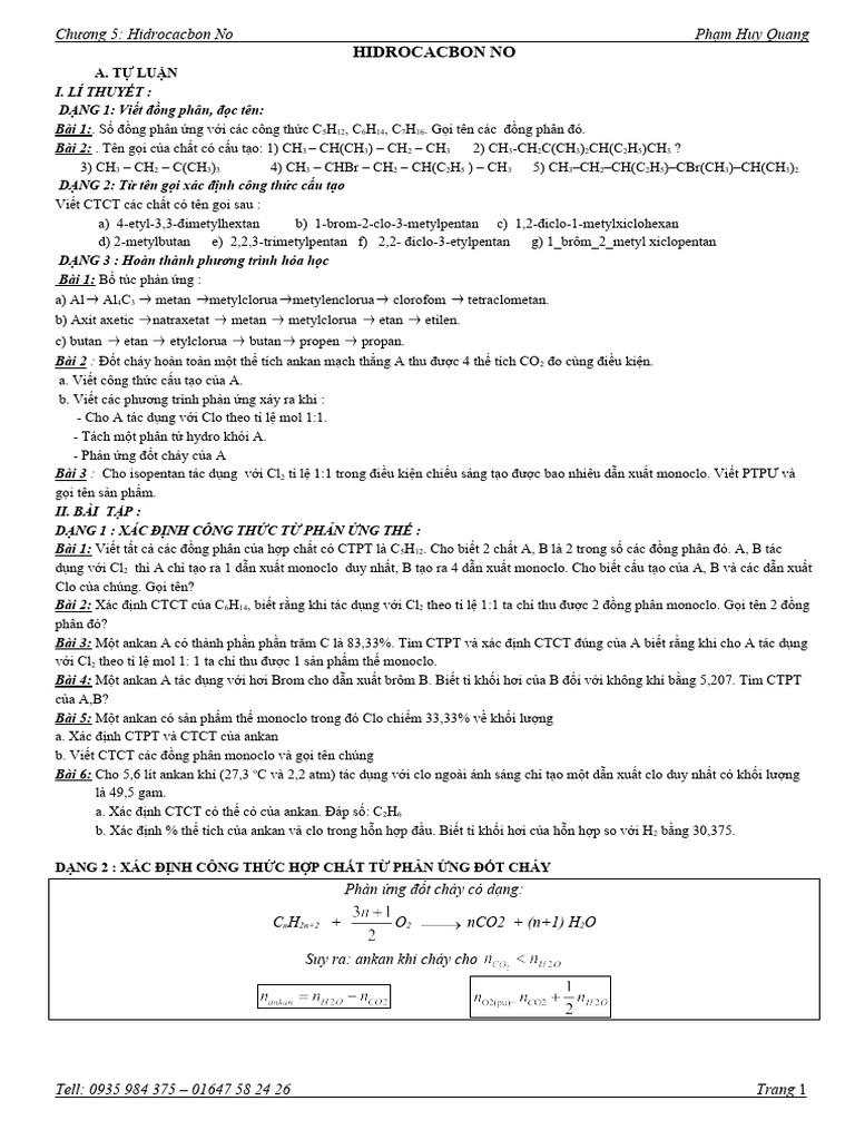 BT Hidrocacbon No | PDF