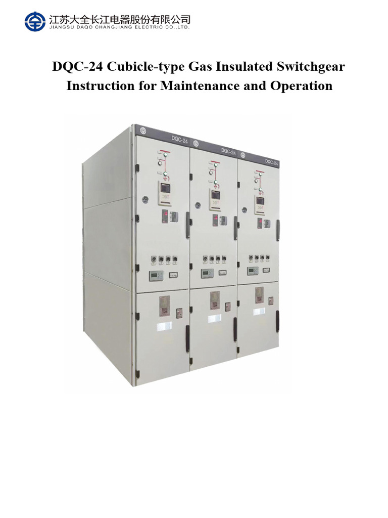 DQC-24-Installation+and+Maintenance+Instruction (1) | PDF | Switch ...