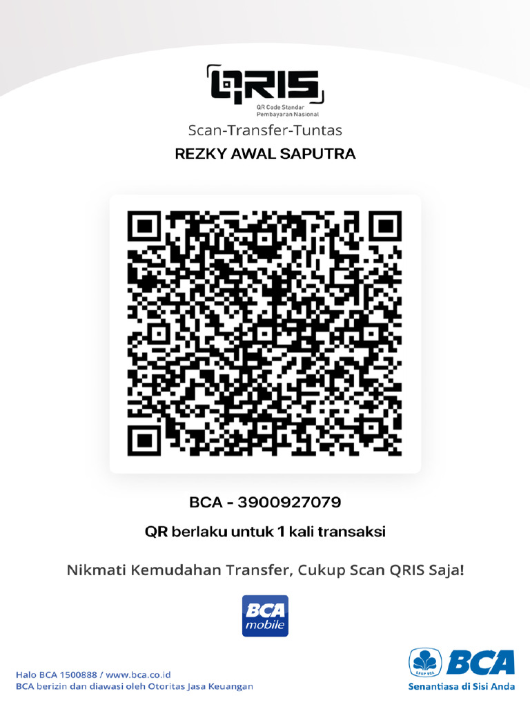 BCA Rek-REZKY AWAL SAPUTRA | PDF