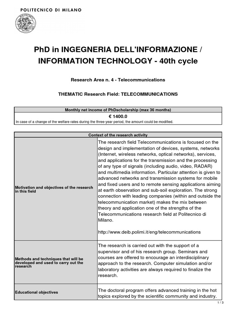 Scheda 4582 Info Telecommunications | PDF | Telecommunications | Computer Network