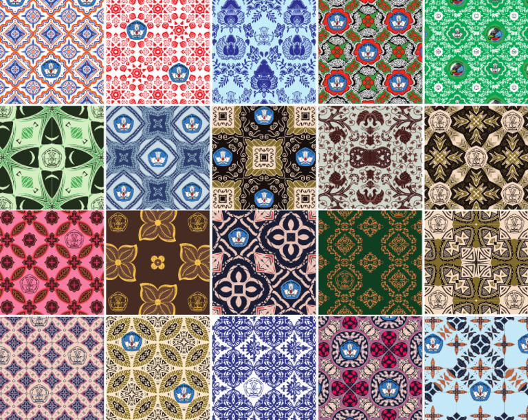Katalog Batik Sekolah 23 CM CDRX7 Sampling | PDF