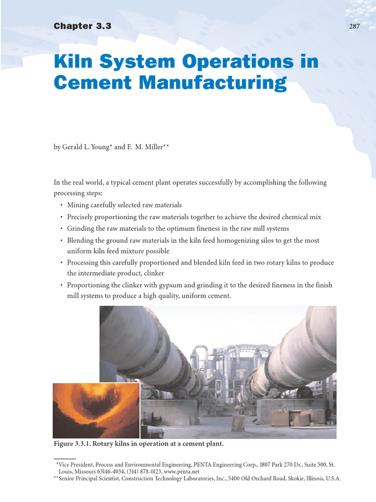 Kiln System Operations_240726_003815 | PDF | Cement | Combustion