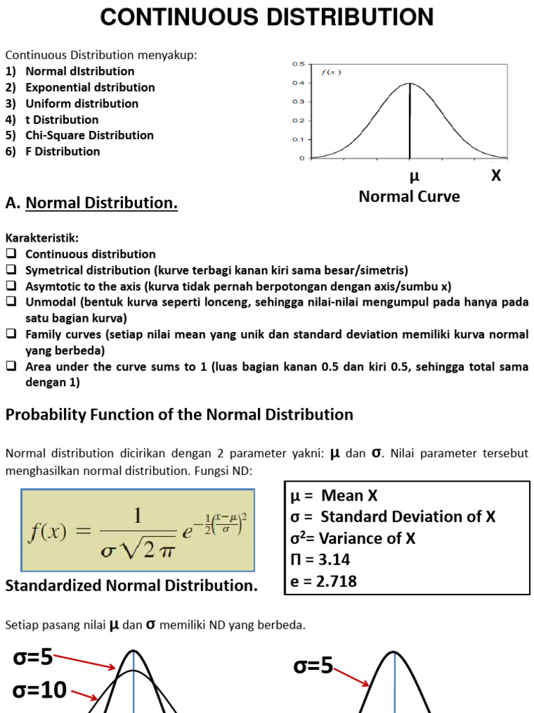 8-Continuous Distribution | PDF