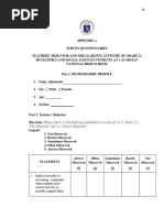 Academic Performance Scale | PDF