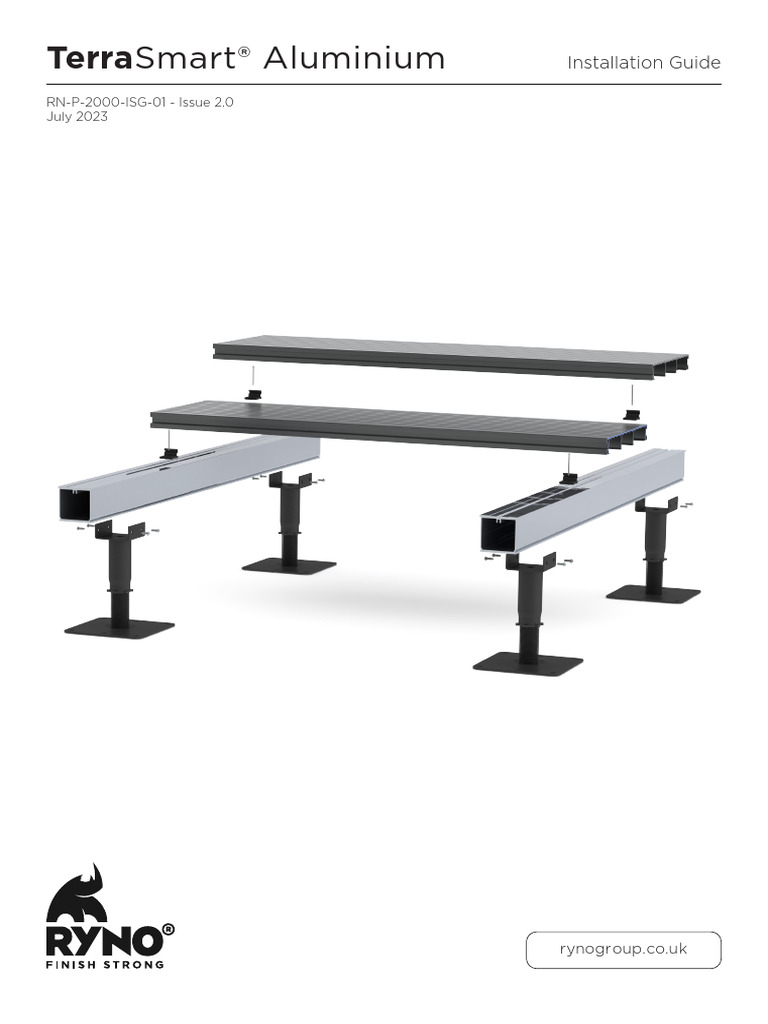 TerraSmart Aluminium - Install - Guide | PDF | Drill | Screw