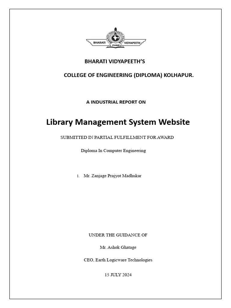 Final Report LMS | PDF | Software Testing | Usability