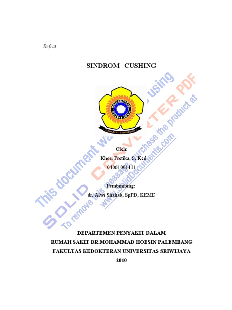 Sindrom Cushing | PDF