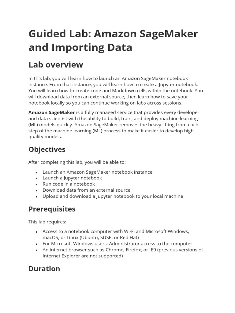 LABS | PDF | Amazon Web Services | Command Line Interface
