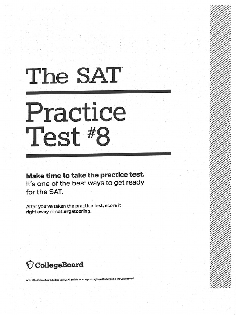 CB Verbal Test 8 | PDF