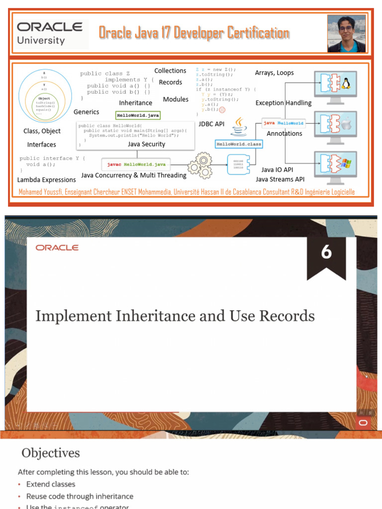 Part 3-Support Java 17 Certif - Inheritance and Records | PDF | Inheritance (Object Oriented ...