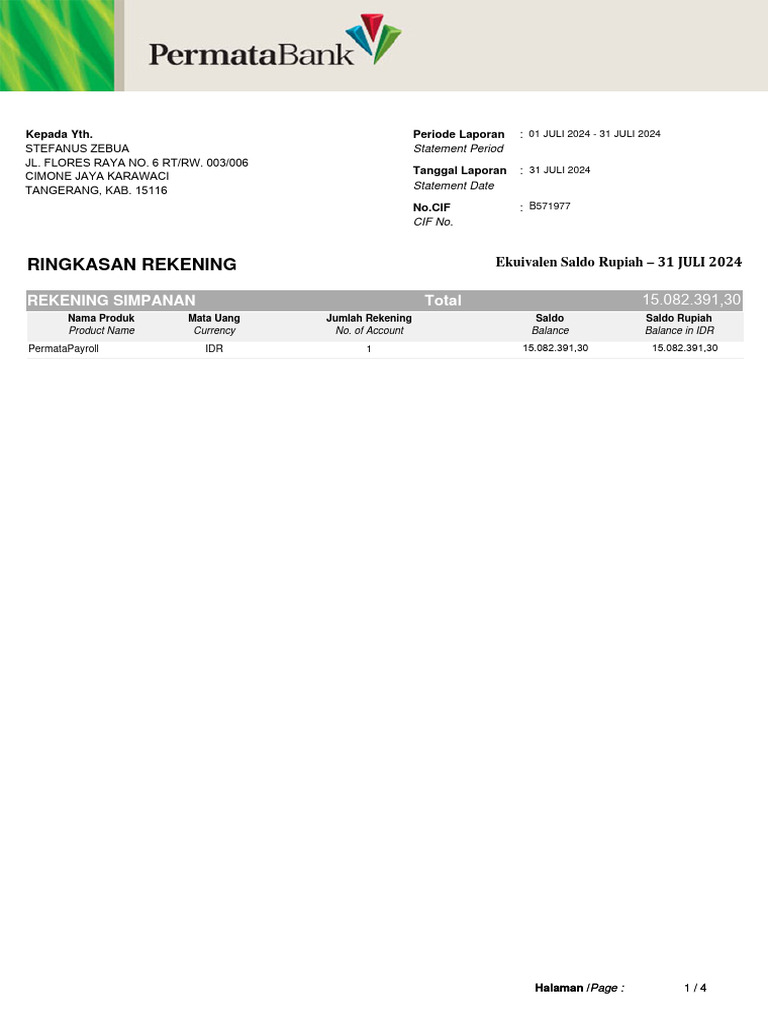 PB Statement CASA Jul24 | PDF