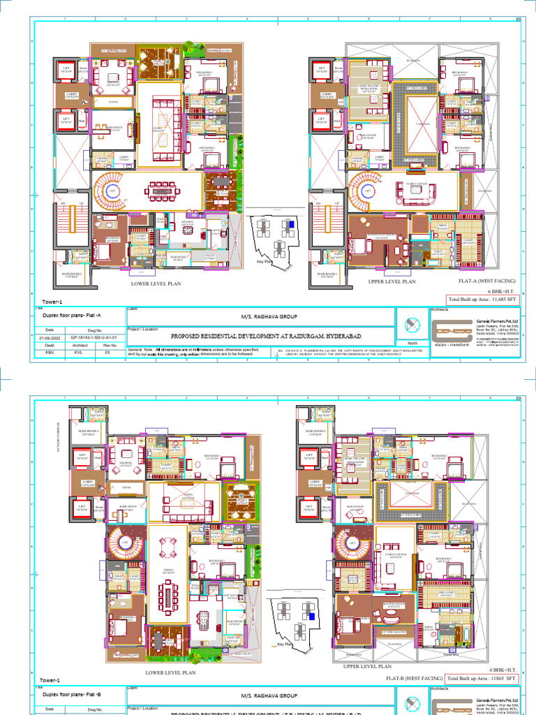 Iris - Duplex Plans | PDF