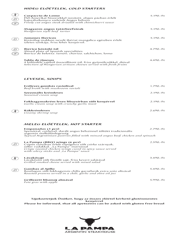 LaPampa 2023 Aprilis Etlap | PDF