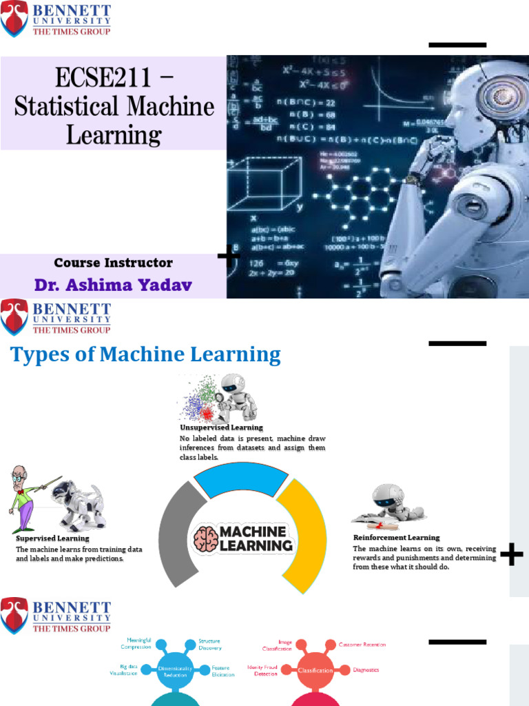 Lecture-2 - Types of Learning in ML | PDF | Machine Learning | Cluster Analysis
