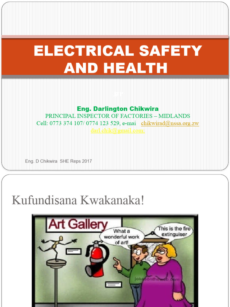 Electrical Safety Guidelines 2017 | PDF | Electric Current ...