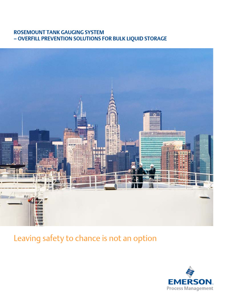 Brochure Rosemount Tank Gauging System - Overfill Prevention Solutions ...