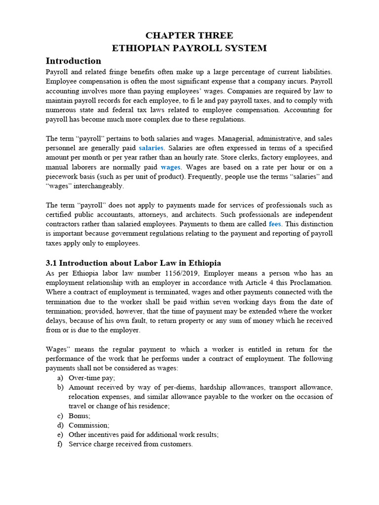 Fundamentals Ii Ch3 Updated Pdf Payroll Tax Payroll