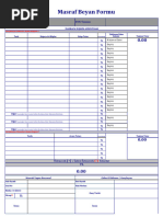 Masraf Formu | PDF