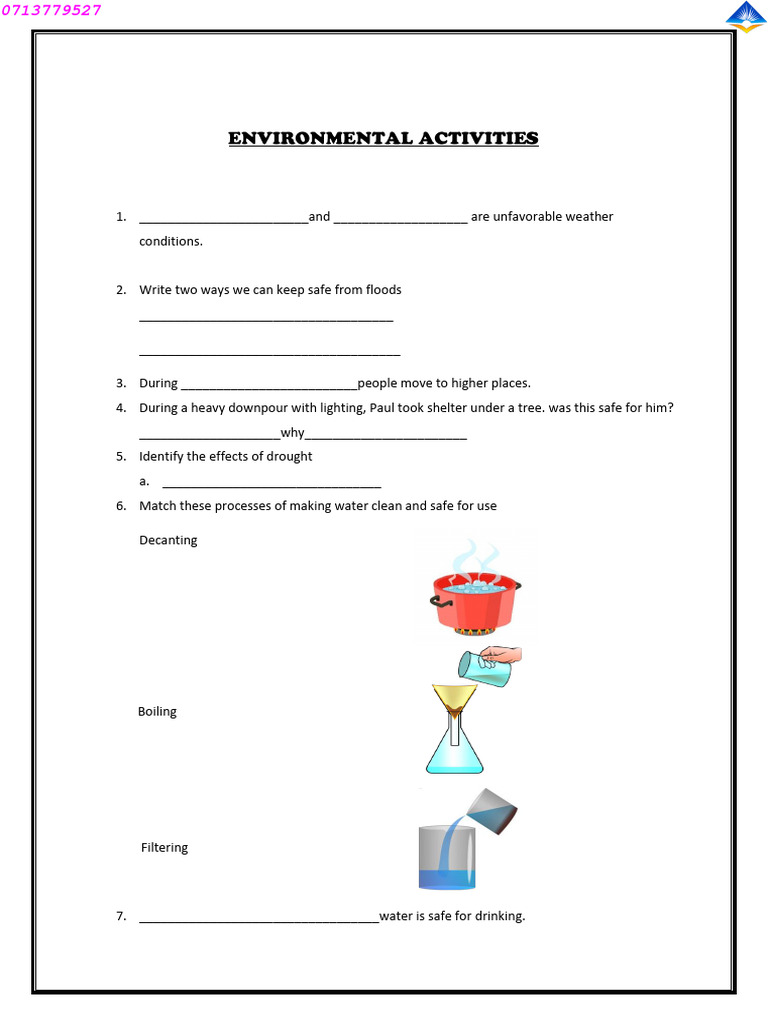Environmental Activities Grade 3 | PDF | Soil | Kitchen Stove