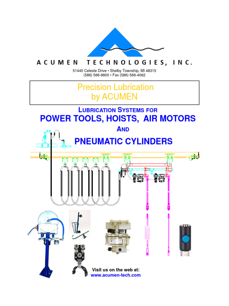 Acumen Precision Lubrication (MQL - Air-Oil) | PDF | Pipe (Fluid ...