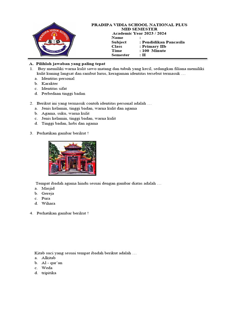 Pendidikan Pancasila: Keberagaman dan Identitas | PDF