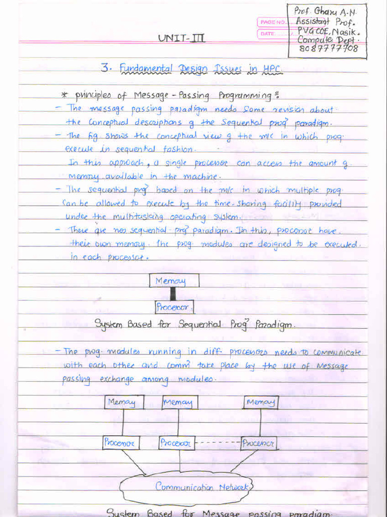 Final Hpc Unit Iii Pdf