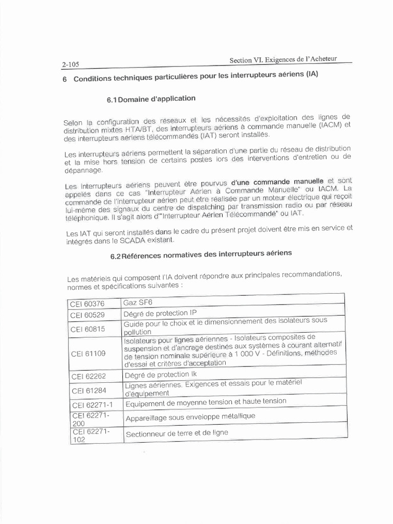 Caractéristiques IACM IAT | PDF
