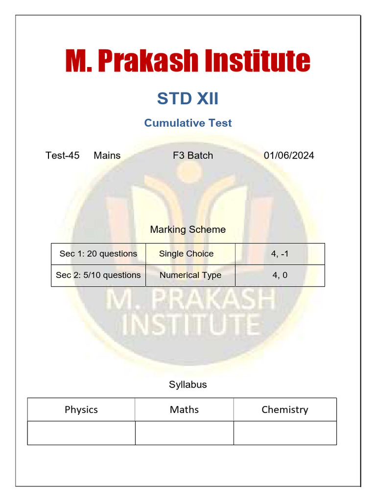 Qpaper | PDF | Capacitor | Capacitance