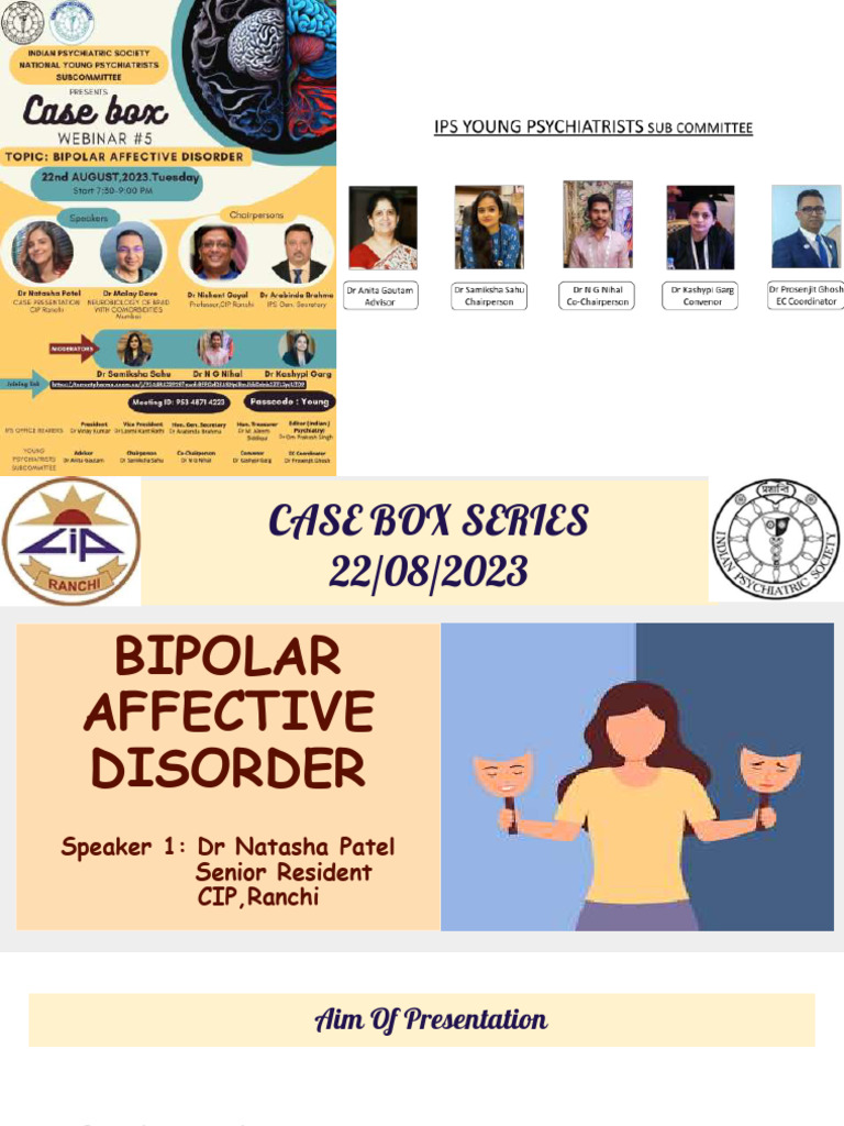 BPAD at Case Presentation | PDF | Mania | Bipolar Disorder