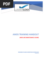 AMOS Training Manual REV 0 20122022 | PDF | Menu (Computing) | Computing