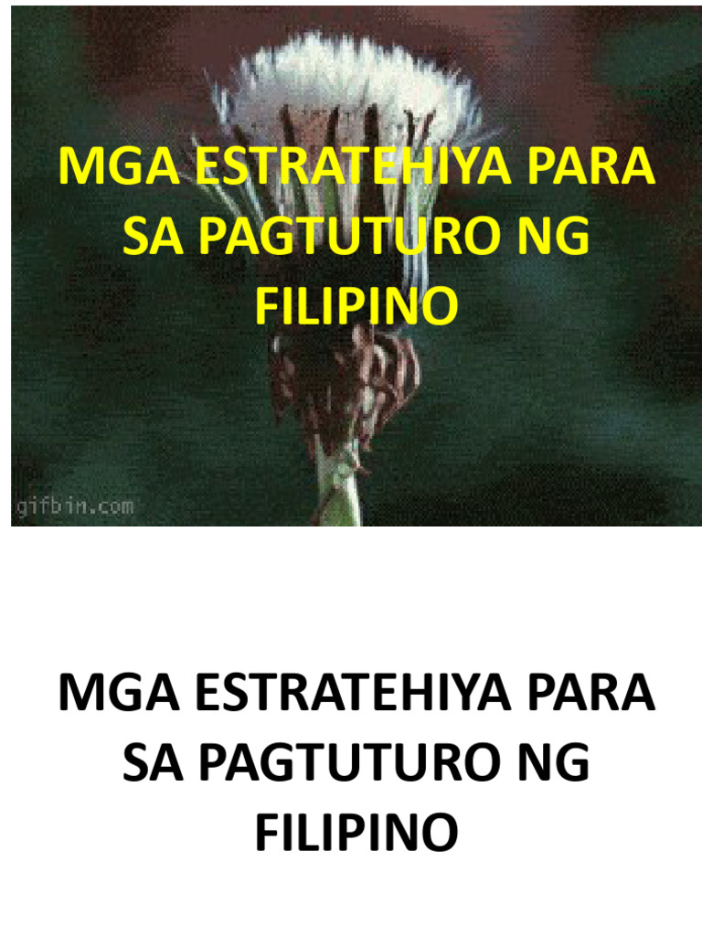 Mga Estratehiya | PDF