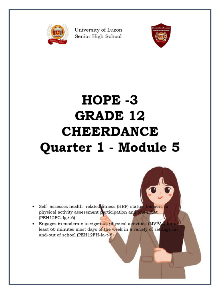 Module Cheerdance Finals | PDF | Cheerleading | Dances