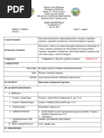 Lesson Exemplar (Grade 9 Math) - Nueva | PDF | Equations | Teaching ...