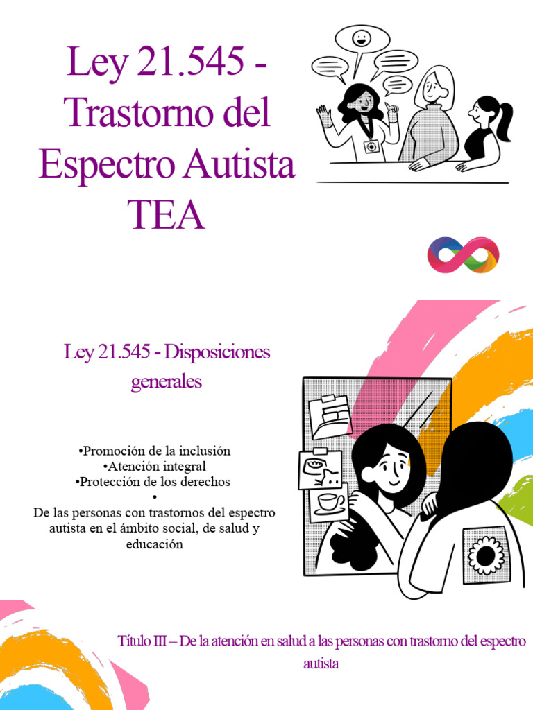 Ley Tea V1 | PDF | Espectro autista | Trastorno mental