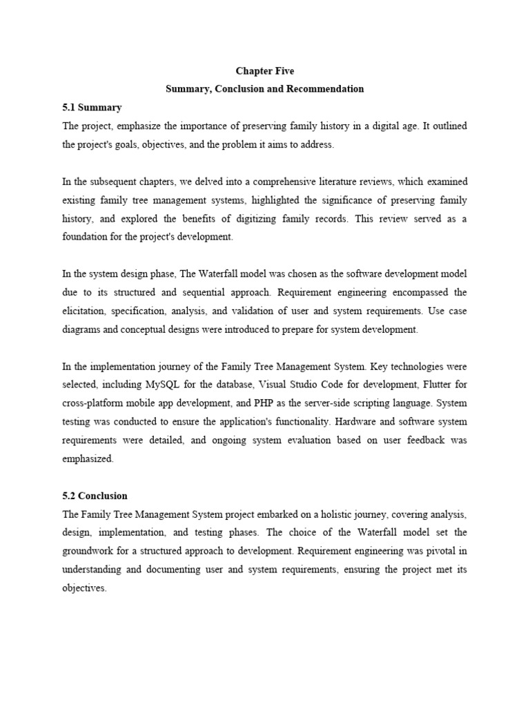 Chapter Five | PDF | System | Software Development Process