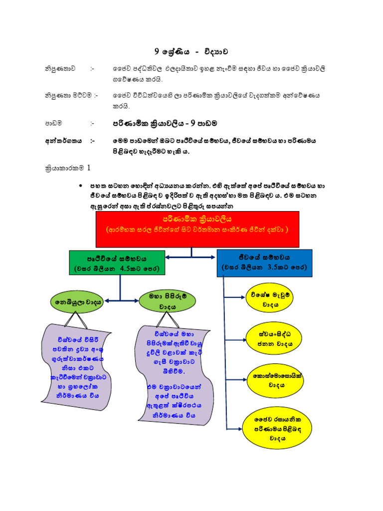 Grade 9_Lesson 9 | PDF