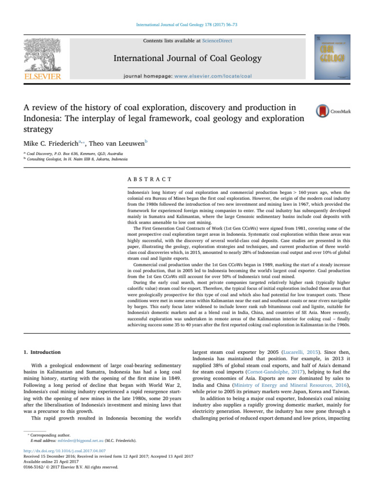 Jurnal 3 | PDF | Coal | Coal Mining
