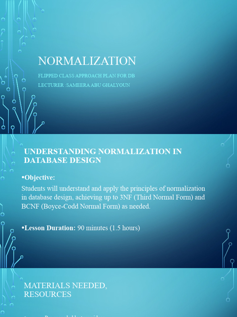 Normlization | PDF | Databases | Computing
