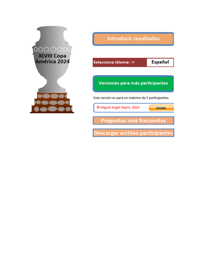 Resultados y estadísticas Copa América 2024 | PDF | Deportes ...
