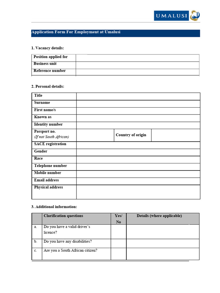 Umalusi Application Form | PDF | Justice | Crime & Violence