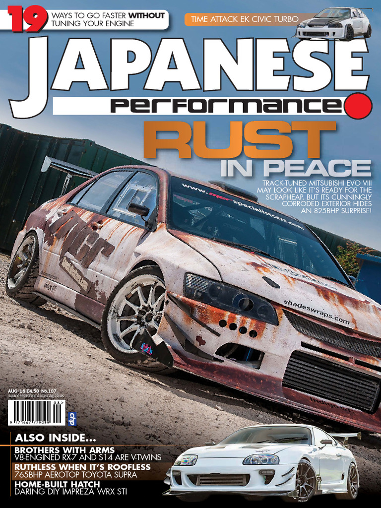2016-08 - Japanese Performance | PDF | Car | Car Manufacturers Of Japan