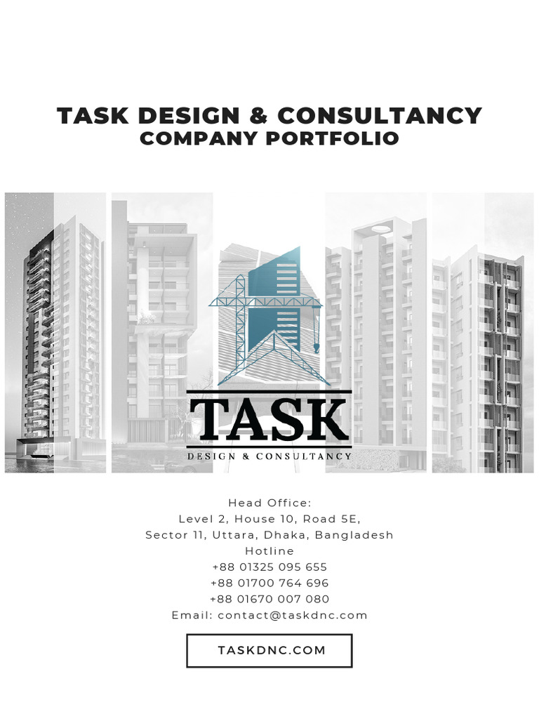 Task Design & Consultancy Overview | PDF | Consultant | Building