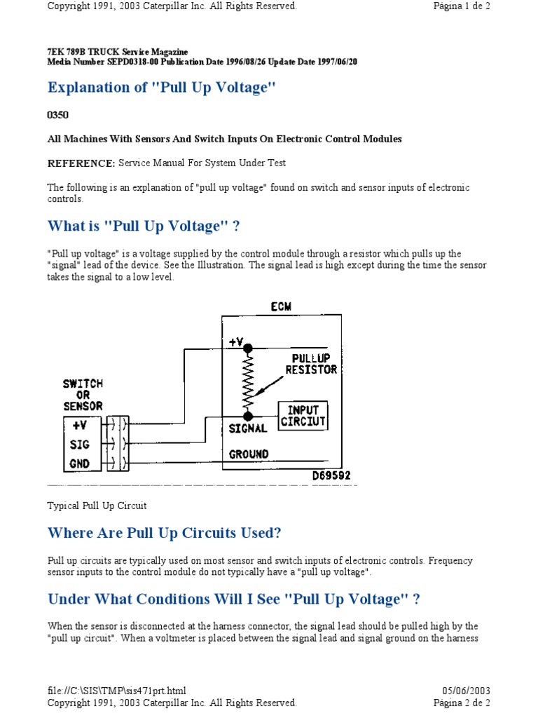 Pull Up Voltage | PDF | Voltage | Analogue Electronics