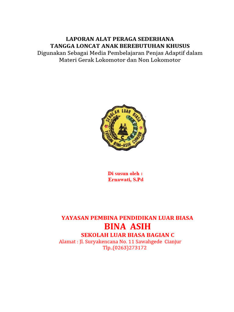 Media Inovasi Tangga Loncat Abk Lengkap | PDF