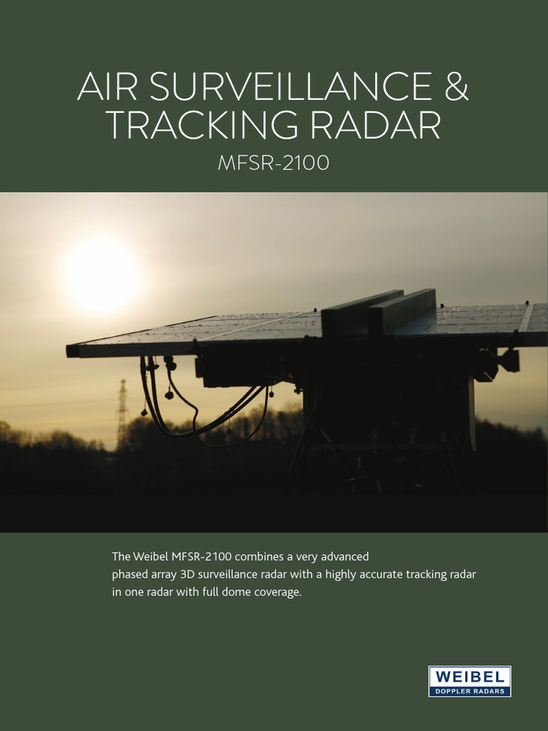 CS-1069 - Surveillance-Radars Brochure Web | PDF | Radar | Surveillance