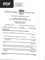 Grade 9 to Senior School Selection Form Mixed | PDF