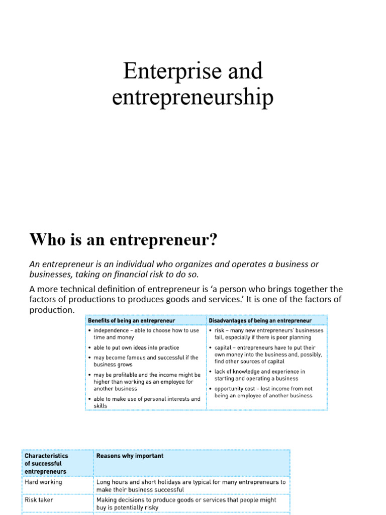 Enterprise, Business Growth and Size | PDF | Entrepreneurship | Business