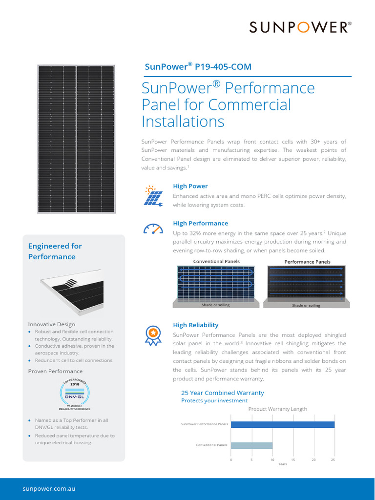 P19 COM Ds Aus A4 MC4 1kV 529313 | PDF | Solar Panel | Reliability Engineering